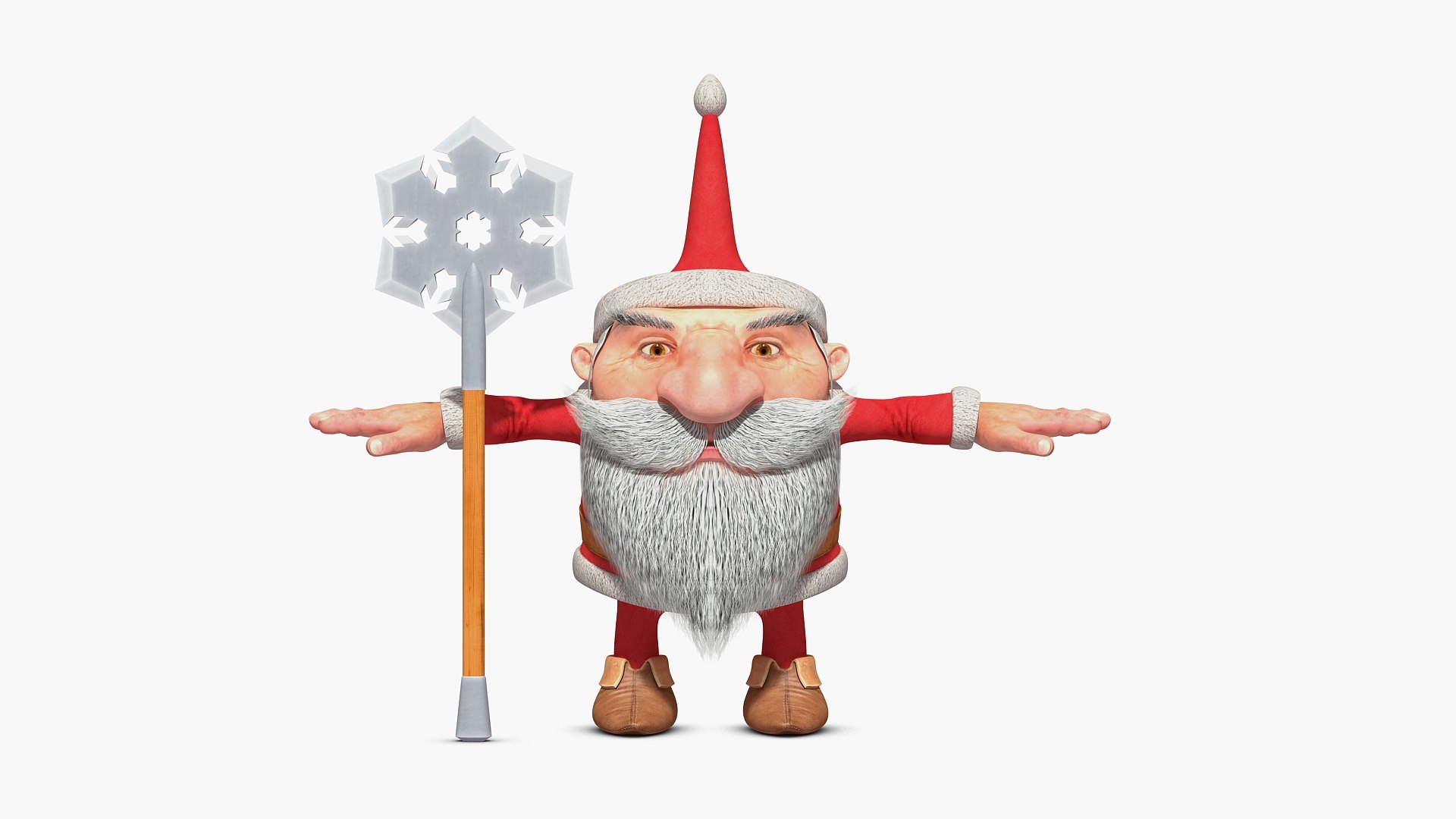 Character rig - dwarf 3D model - TurboSquid 1514002