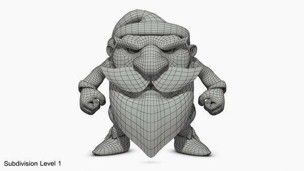 Character rig - dwarf 3D model - TurboSquid 1514002