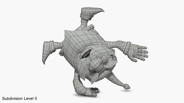 Character rig - dwarf 3D model - TurboSquid 1514002