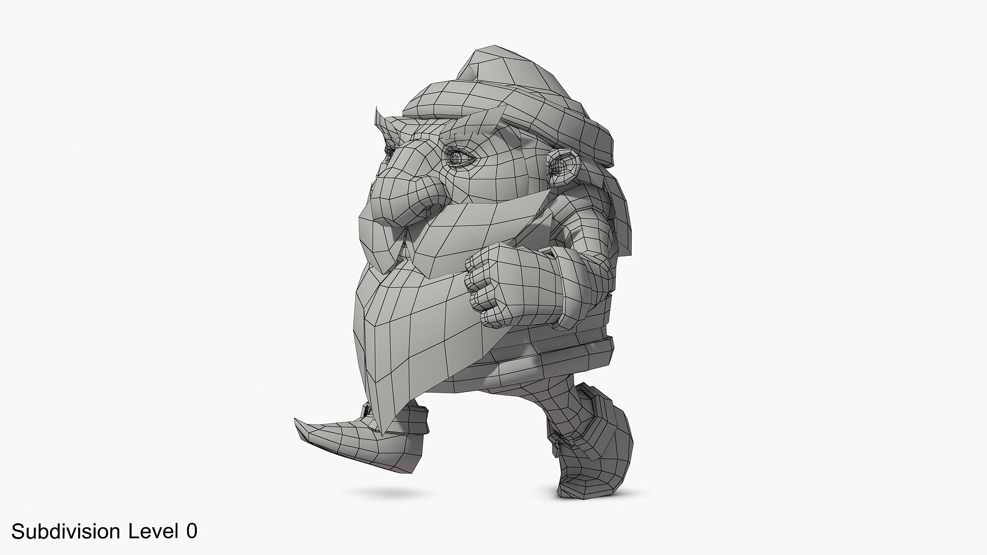 Character rig - dwarf 3D model - TurboSquid 1514002