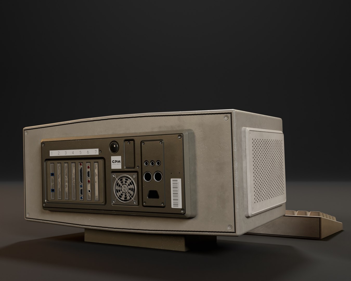 Sci-Fi Retro Monitors 3D Model - TurboSquid 2403783