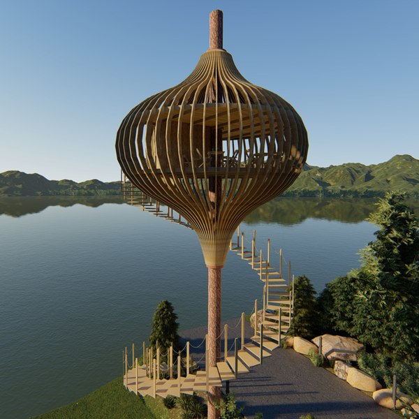 Tree House 3D Models for Download | TurboSquid