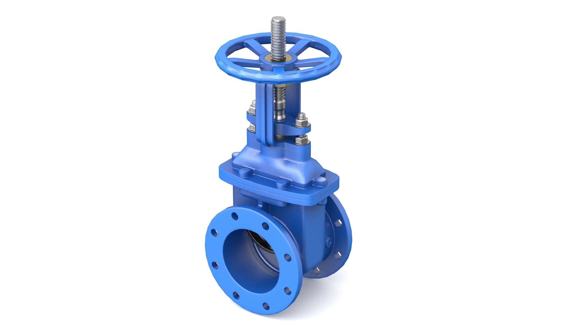 3D Gate Valve Model - TurboSquid 2372056