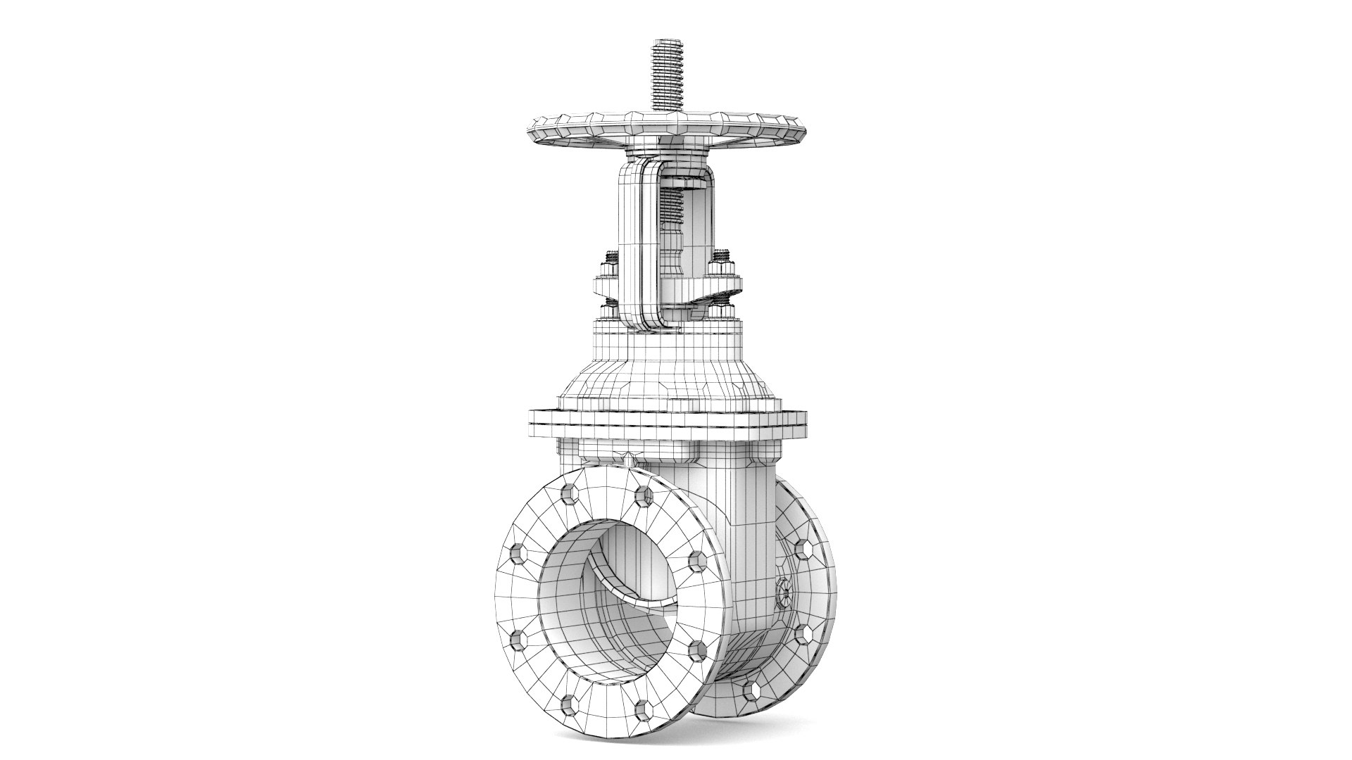 3D Gate Valve Model - TurboSquid 2372056