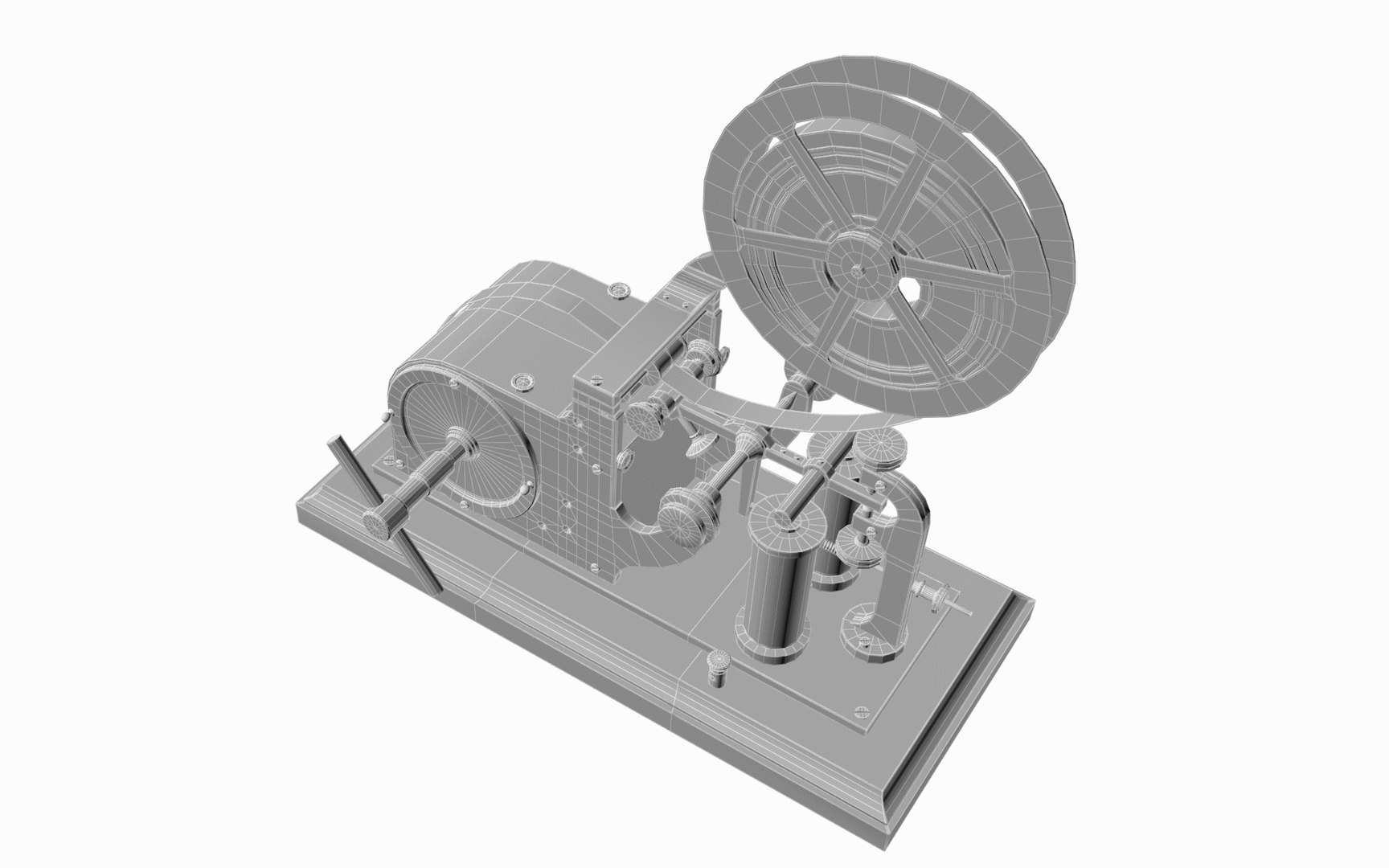 3d model old morse telegraph