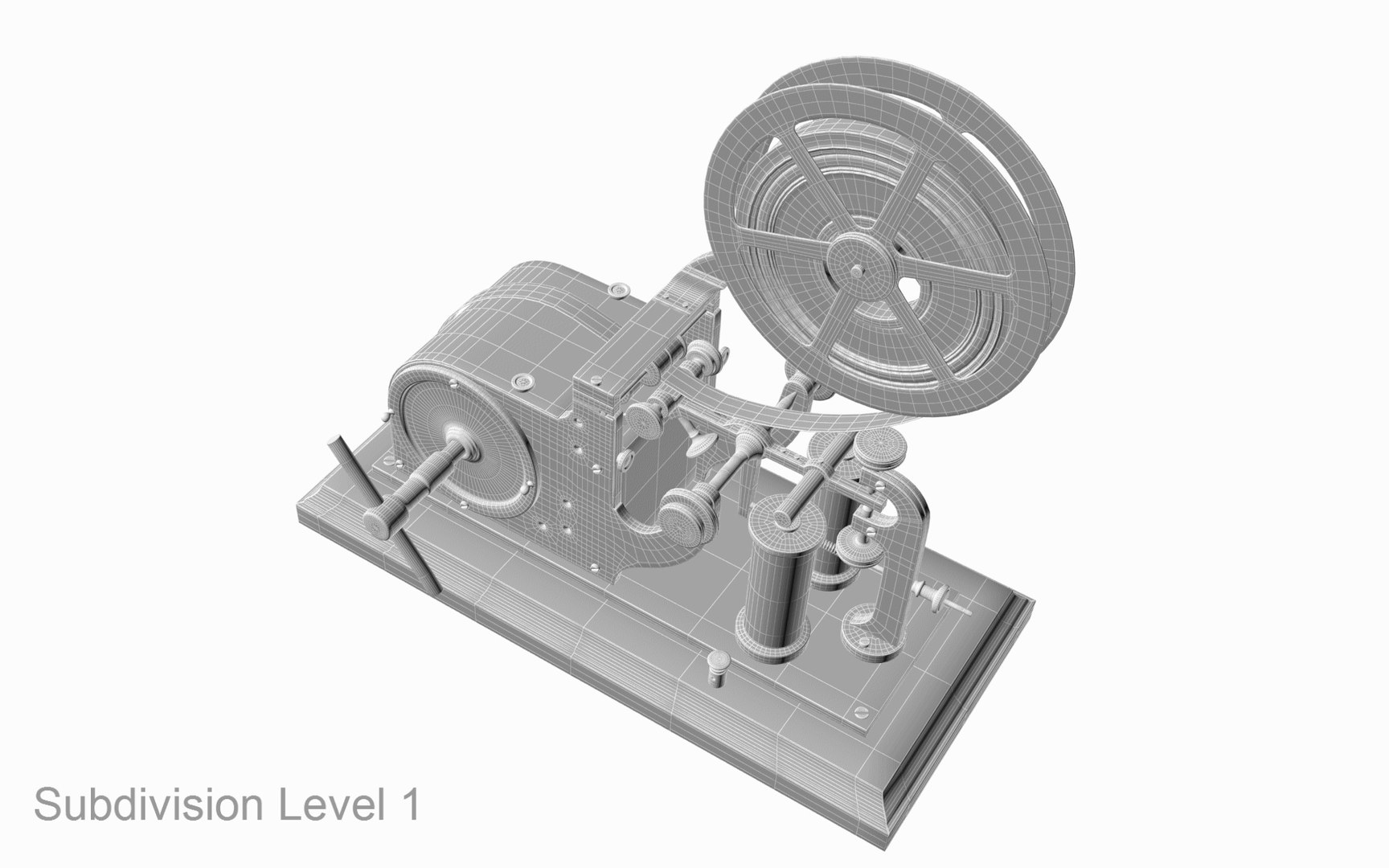 3d model old morse telegraph