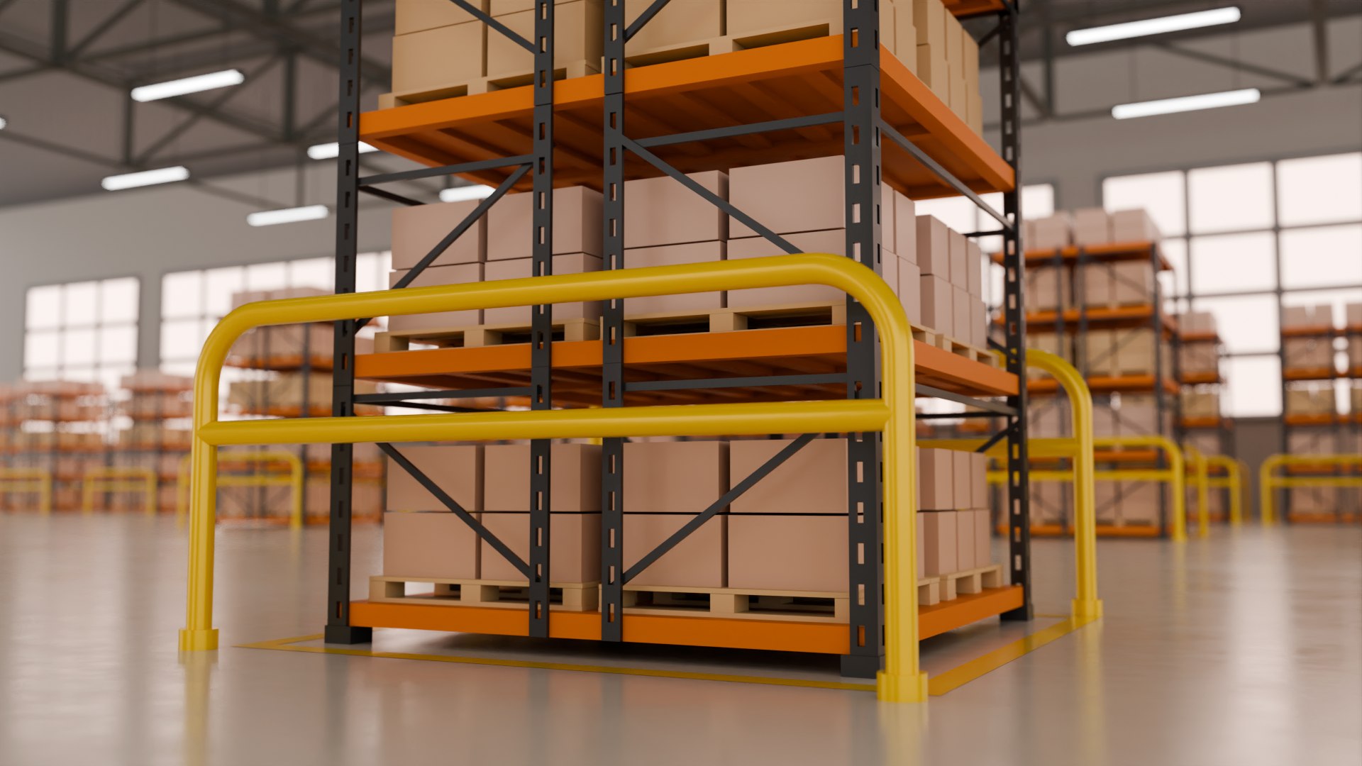 Warehouse Set 3D - TurboSquid 2156147
