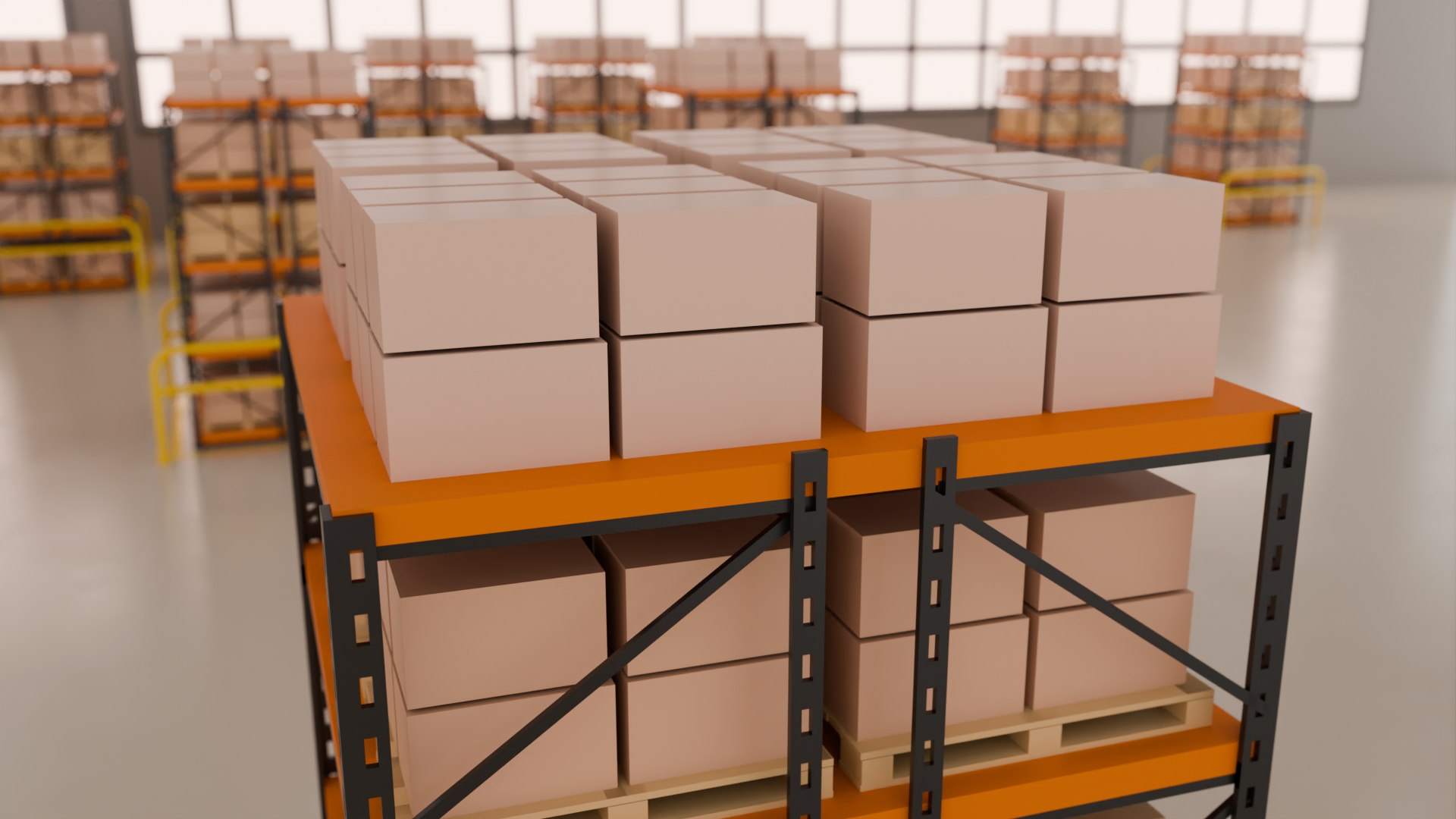 Warehouse Set 3D - TurboSquid 2156147