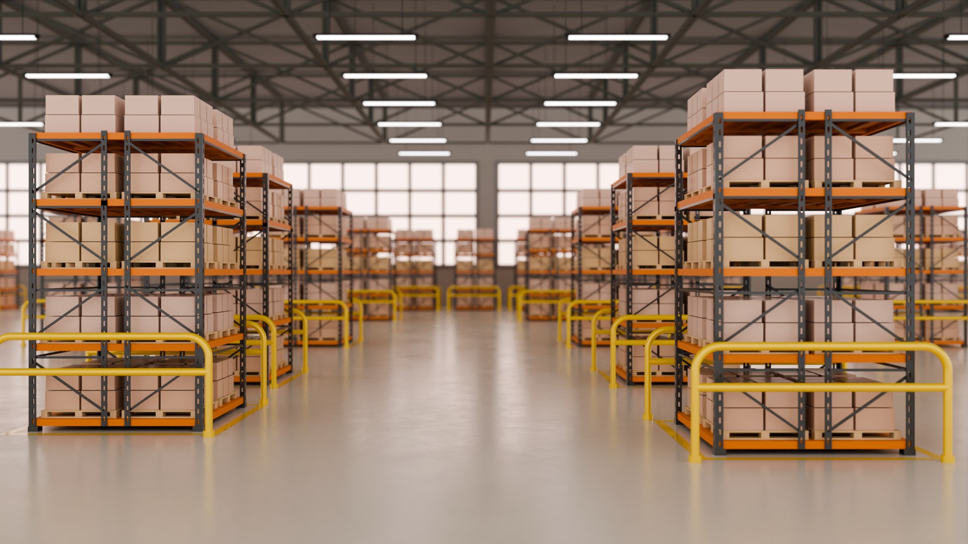 Warehouse Set 3D - TurboSquid 2156147