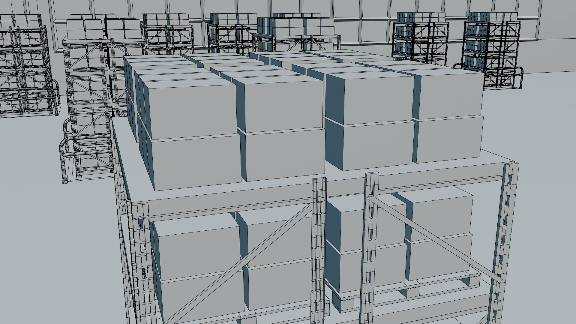 Warehouse Set 3D - TurboSquid 2156147