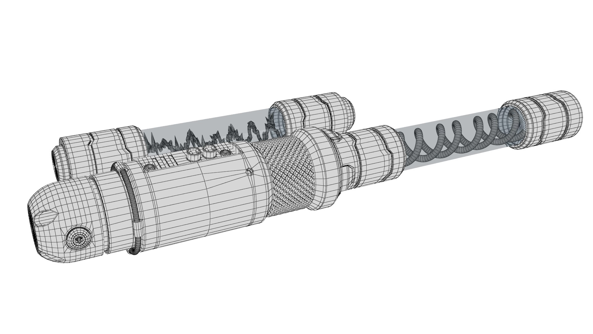 Sci-fi Energy Container 3D - TurboSquid 1611178