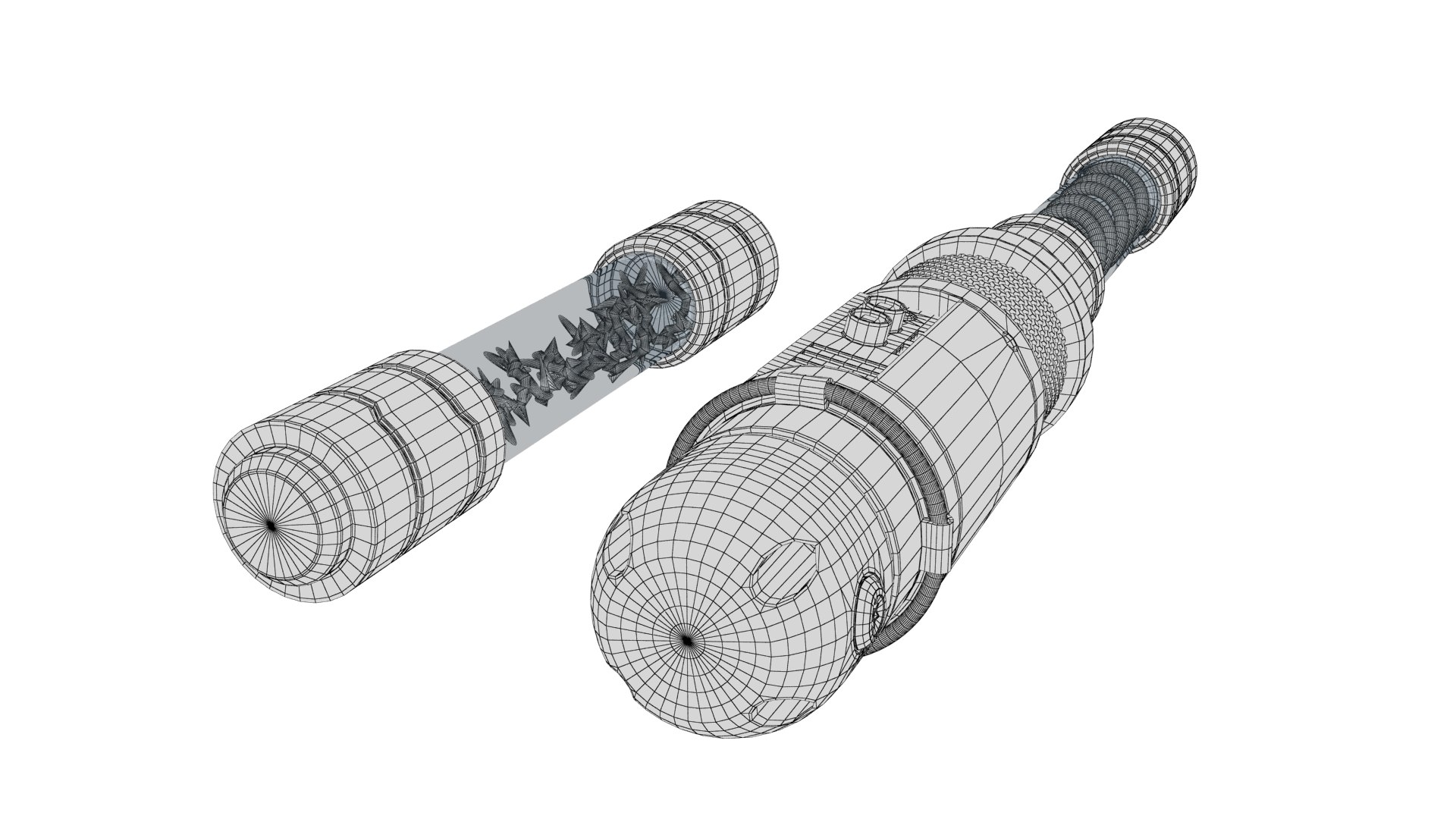 Sci-fi Energy Container 3D - TurboSquid 1611178