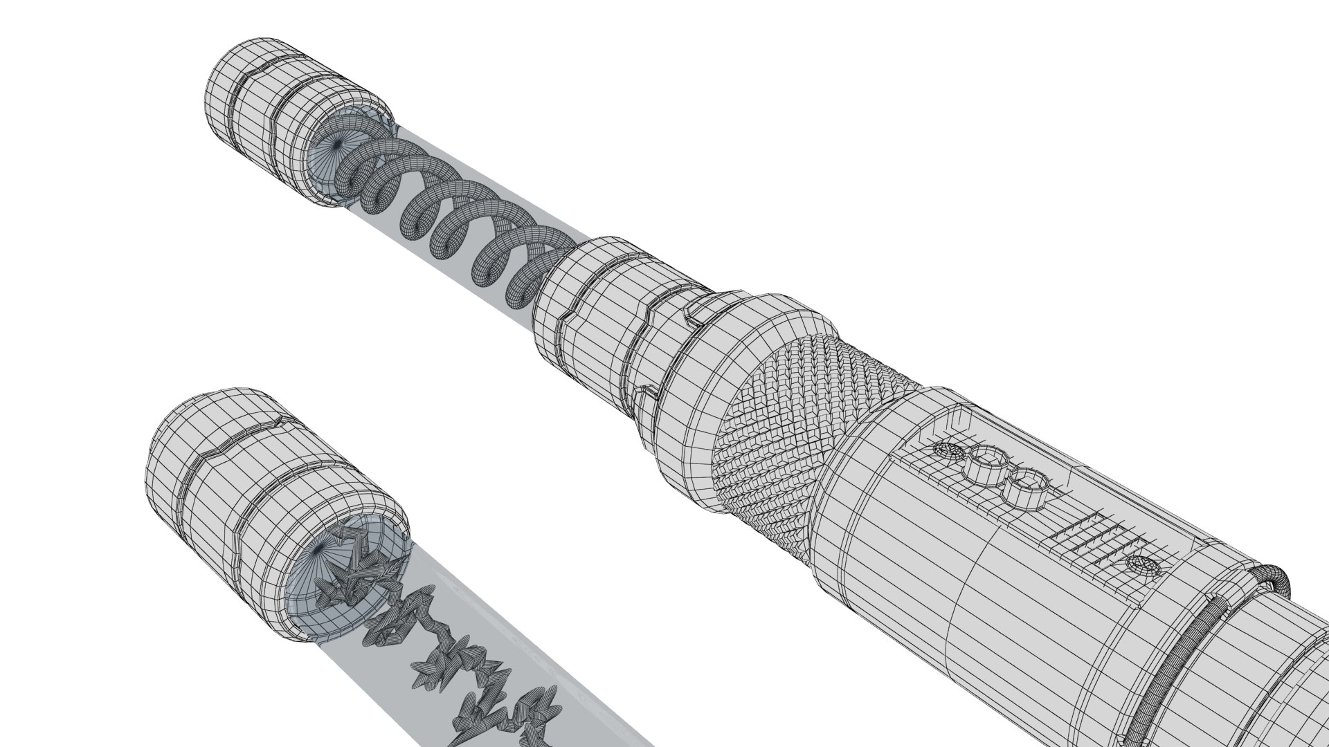Sci-fi energy container 3D - TurboSquid 1611178