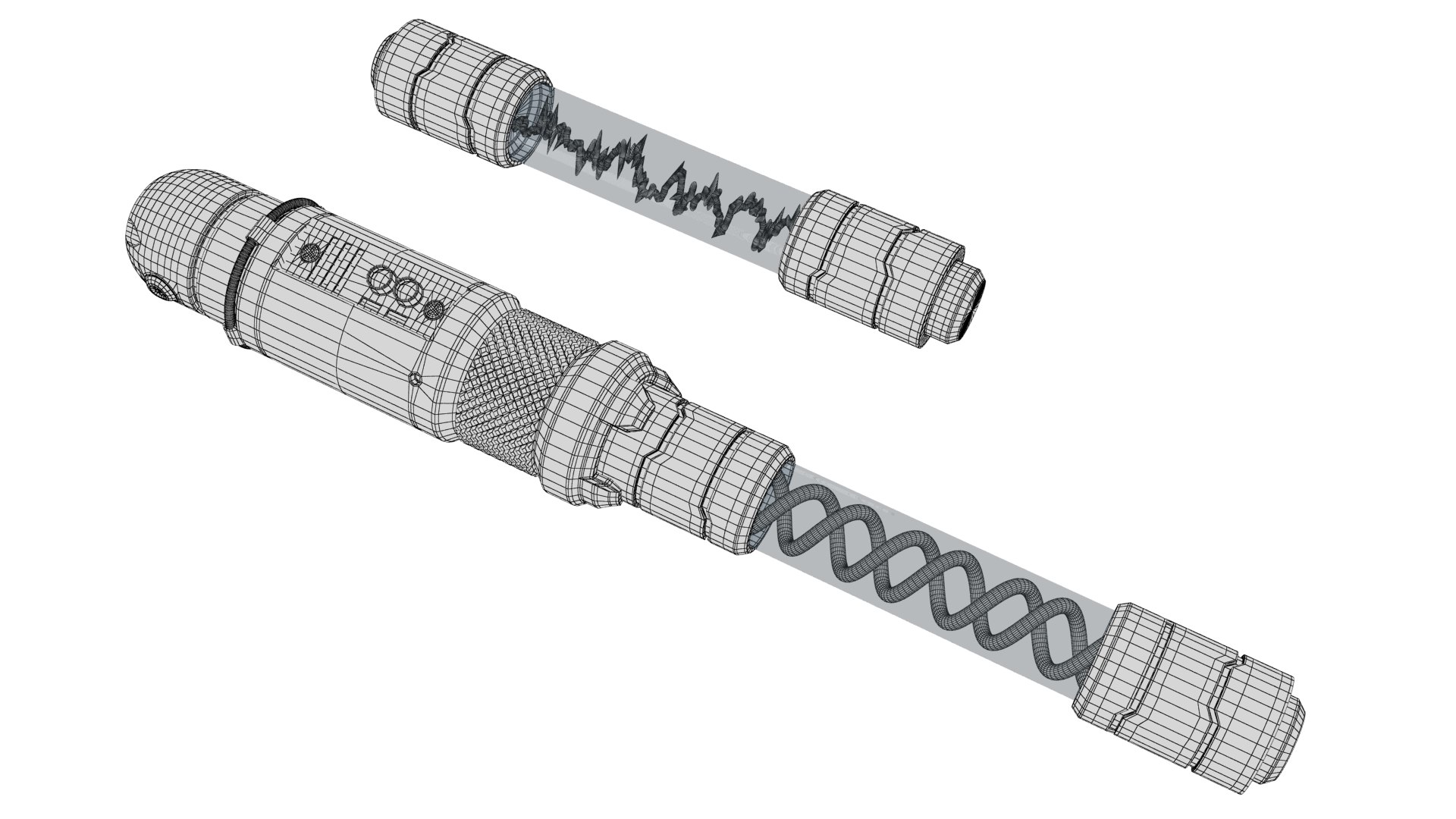 Sci-fi energy container 3D - TurboSquid 1611178