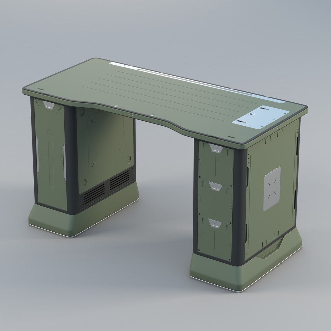 3D Model Sci-fi Table V1 - TurboSquid 1349790