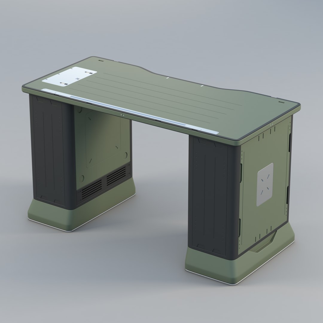 3D Model Sci-fi Table V1 - TurboSquid 1349790