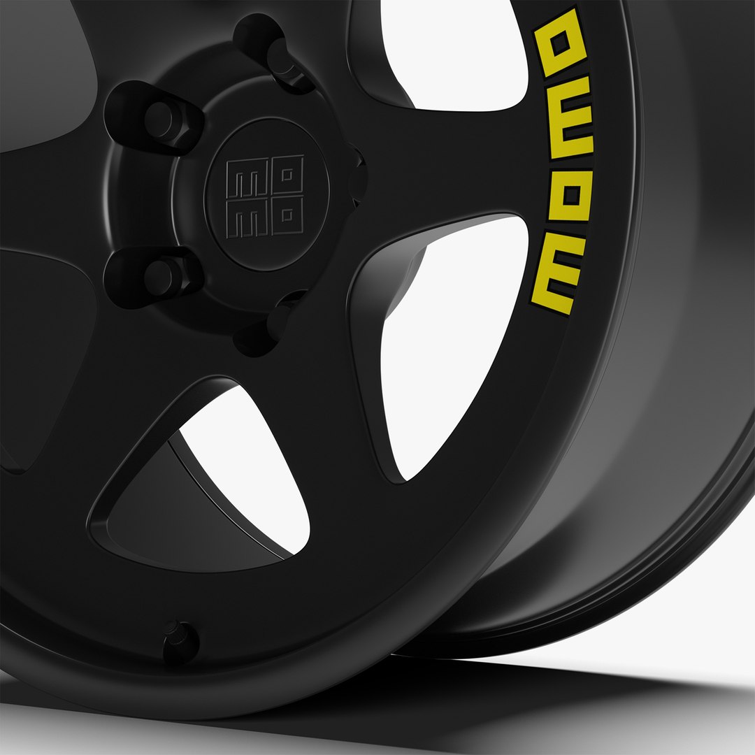 3D Model Momo Heritage 6 Wheel - TurboSquid 1407184