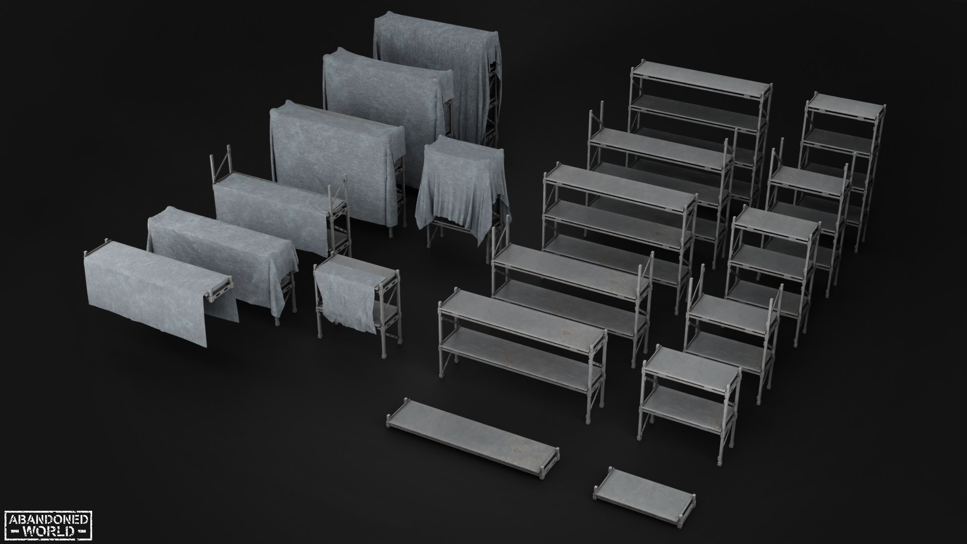 Warehouse Props Pack 3D - TurboSquid 2254058