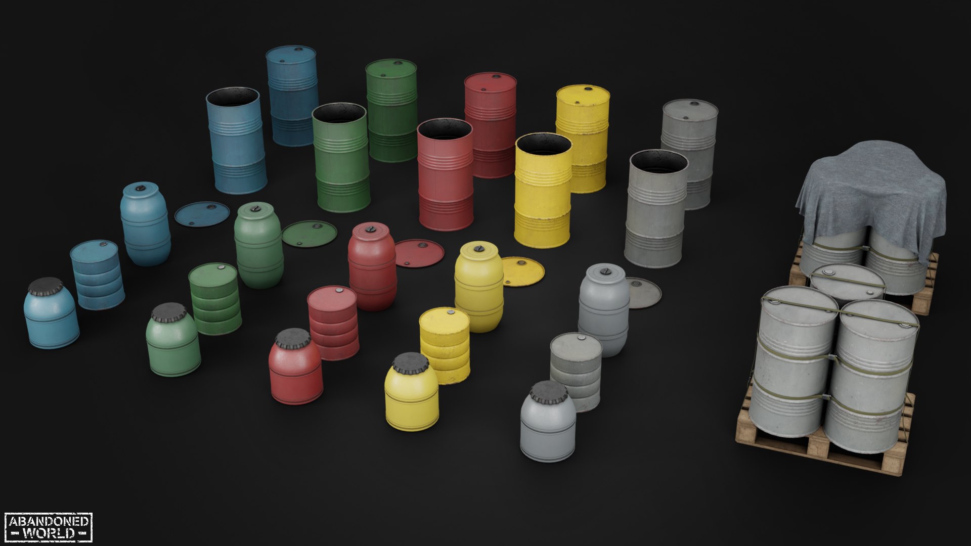 Warehouse Props Pack 3D - TurboSquid 2254058