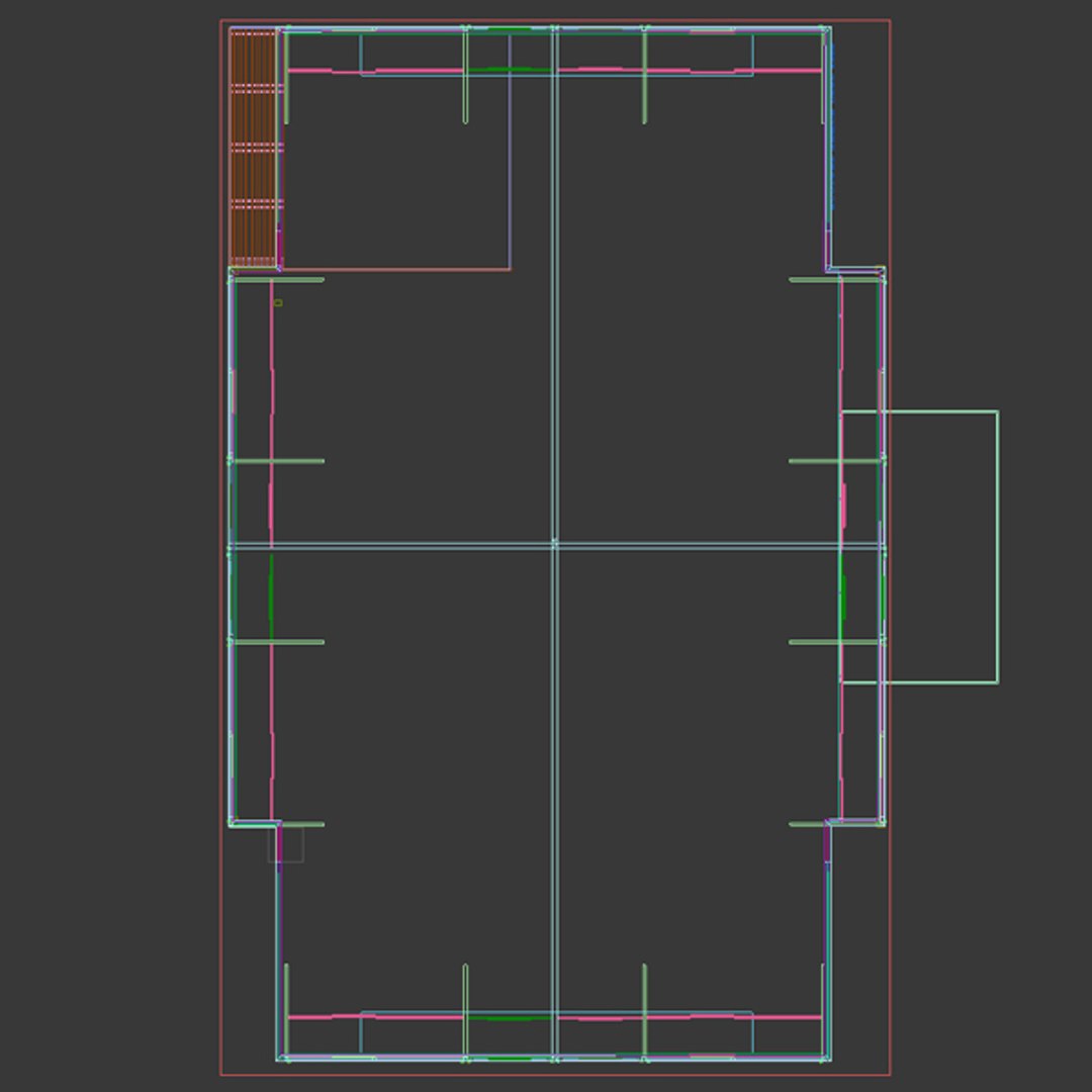 3d Model Of Century Towers