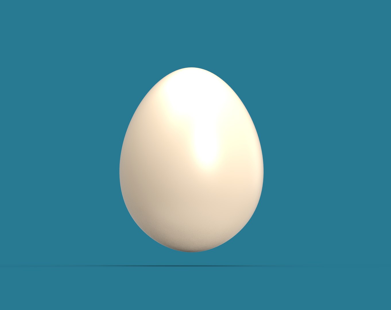 3D Chicken Egg Model - TurboSquid 2208506