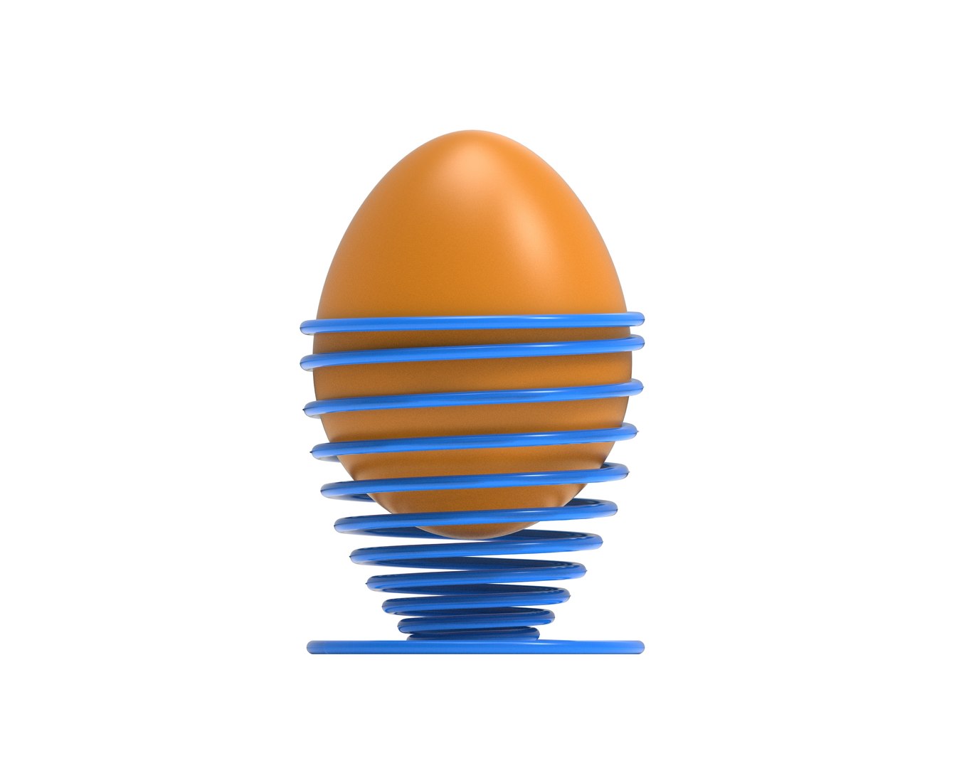 3D Chicken Egg Model - TurboSquid 2208506