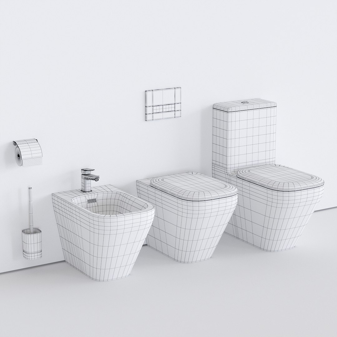 3D Toilet Tonic Ii K3168 - TurboSquid 1367867