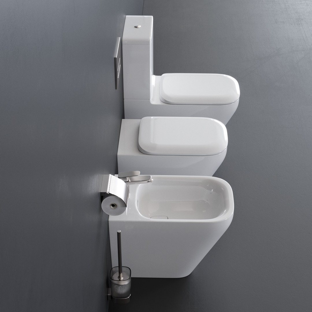 3D Toilet Tonic Ii K3168 - TurboSquid 1367867