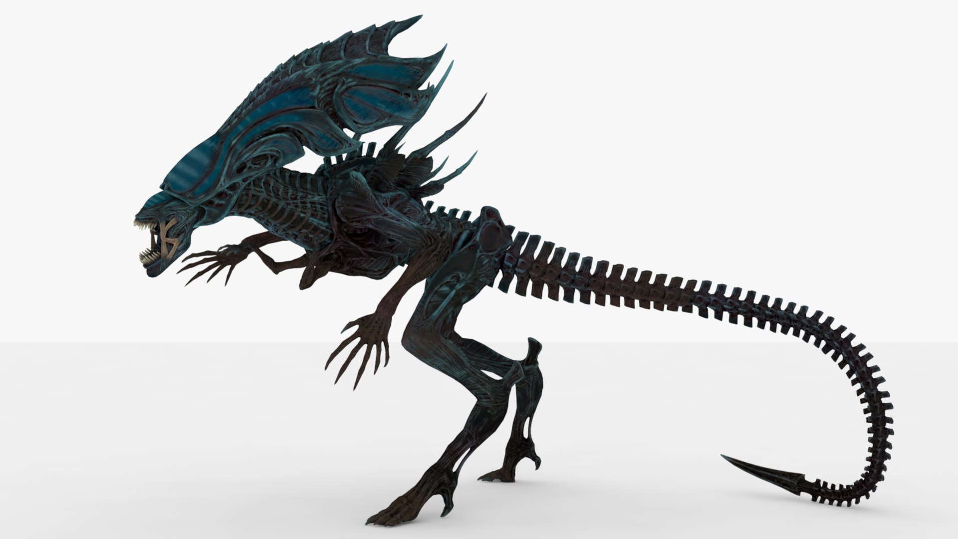 3D Alien Queen Rigged And 21 Animations Model - TurboSquid 2376061