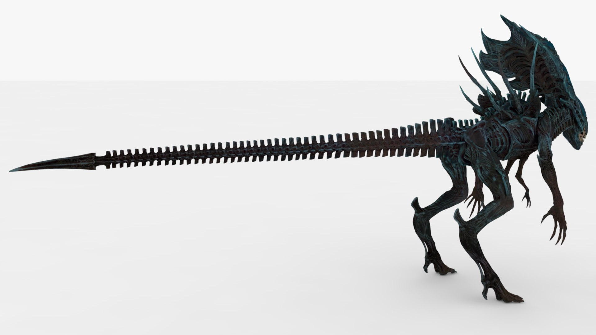 3D Alien Queen Rigged And 21 Animations Model - TurboSquid 2376061