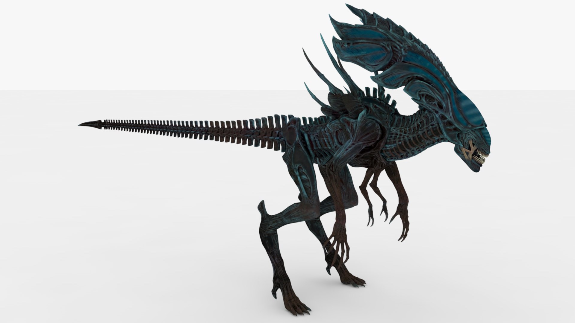 3D Alien Queen Rigged And 21 Animations Model - TurboSquid 2376061