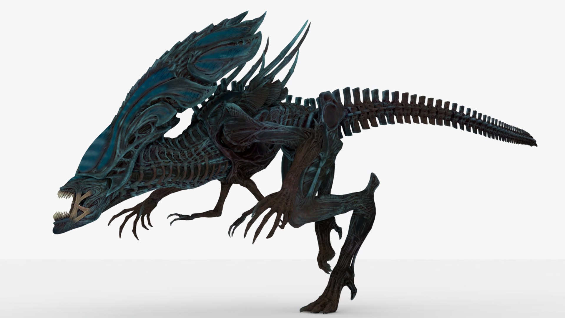 3D Alien Queen Rigged And 21 Animations Model - TurboSquid 2376061