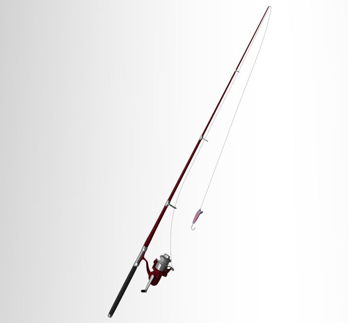 Fishing Rod 3d Model