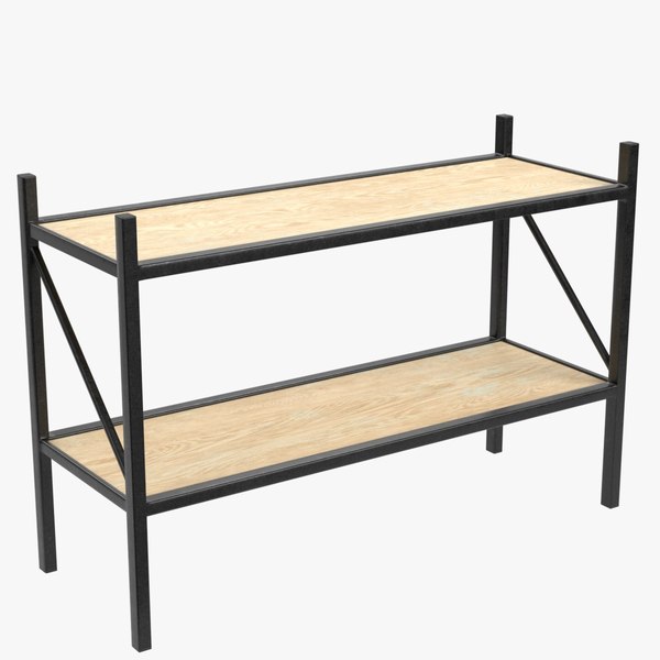 3D Small storage rack - TurboSquid 2047678
