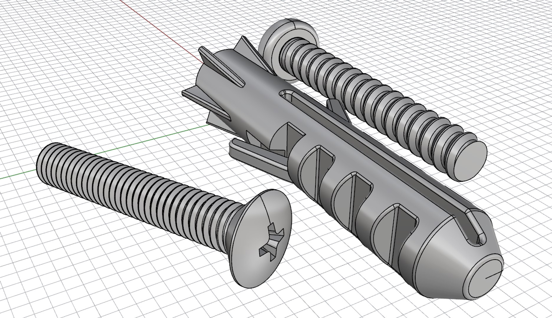 3D Wall Plug Philip Head Model - TurboSquid 1637974