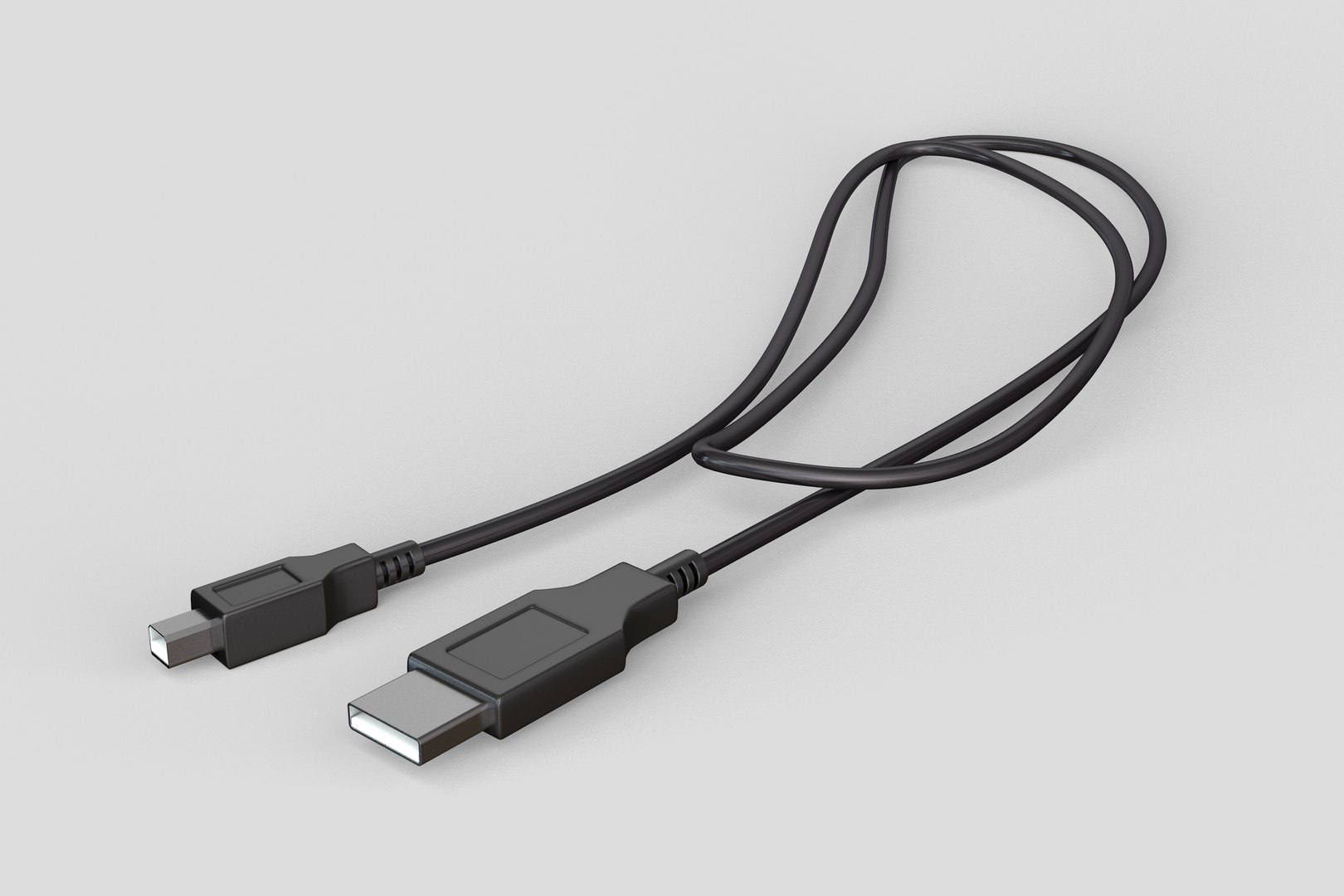 3D Cable USB Model - TurboSquid 2250371
