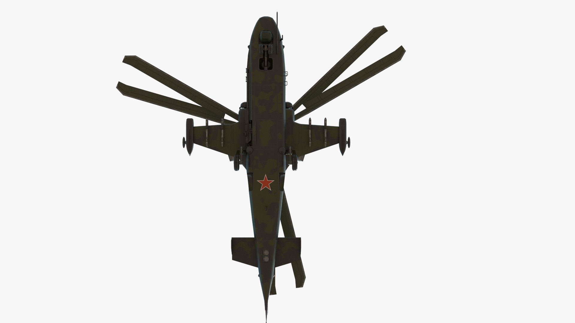 3D 4K Attack Helicopter KA52 Black Shark Hokum - TurboSquid 2033748