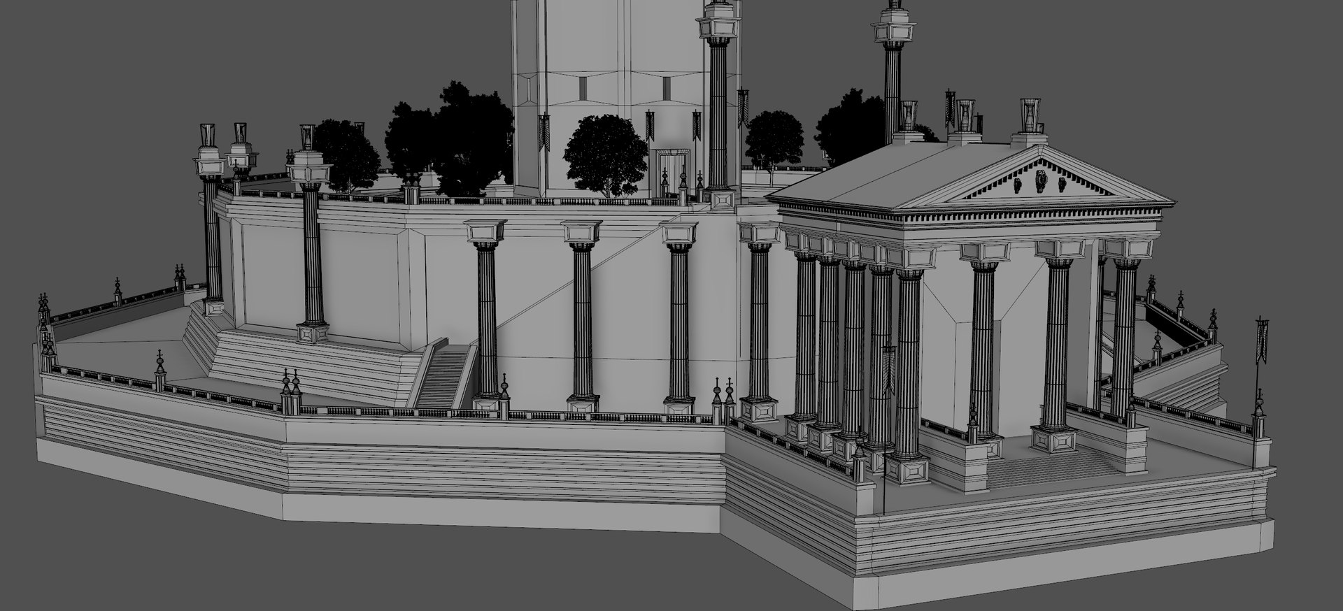 3D Caesarea Lighthouse - TurboSquid 2330513
