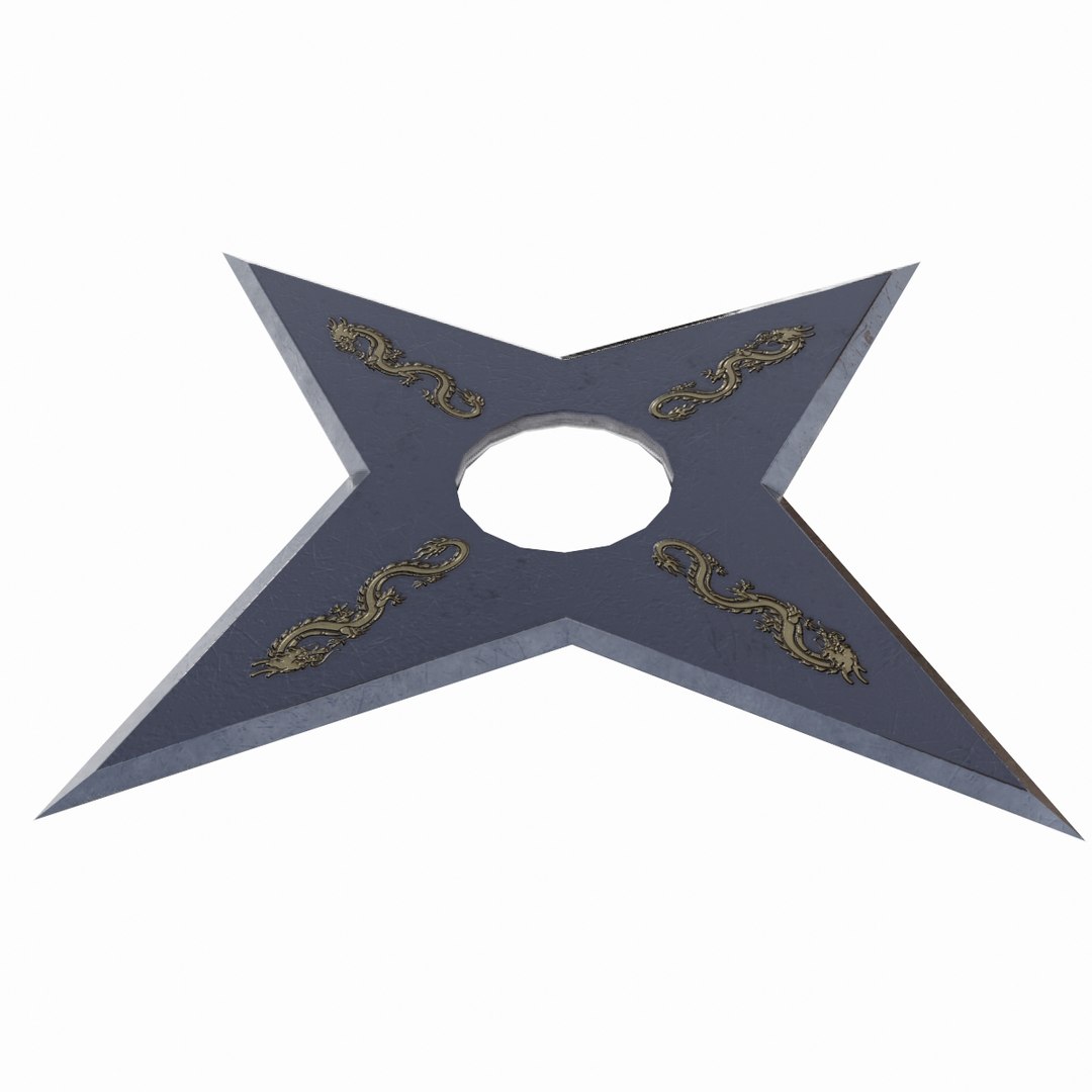 Shuriken-3 Model - TurboSquid 1602861