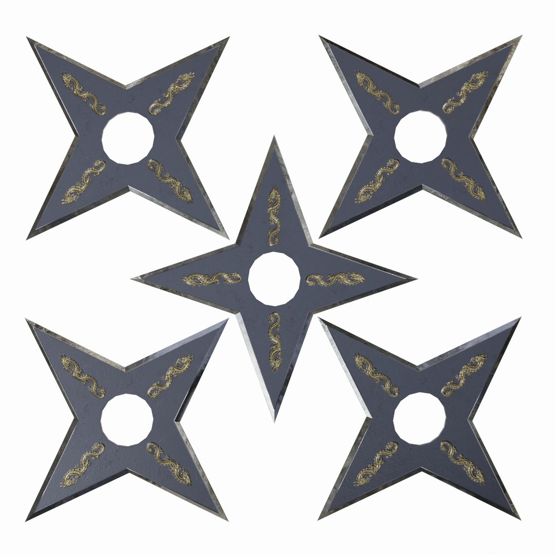 Shuriken-3 Model - TurboSquid 1602861