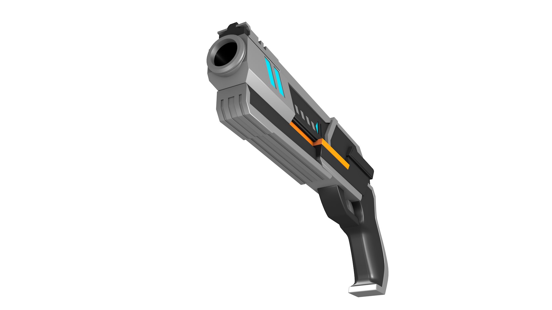 Sci Fi Gun 3D Model - TurboSquid 2326594