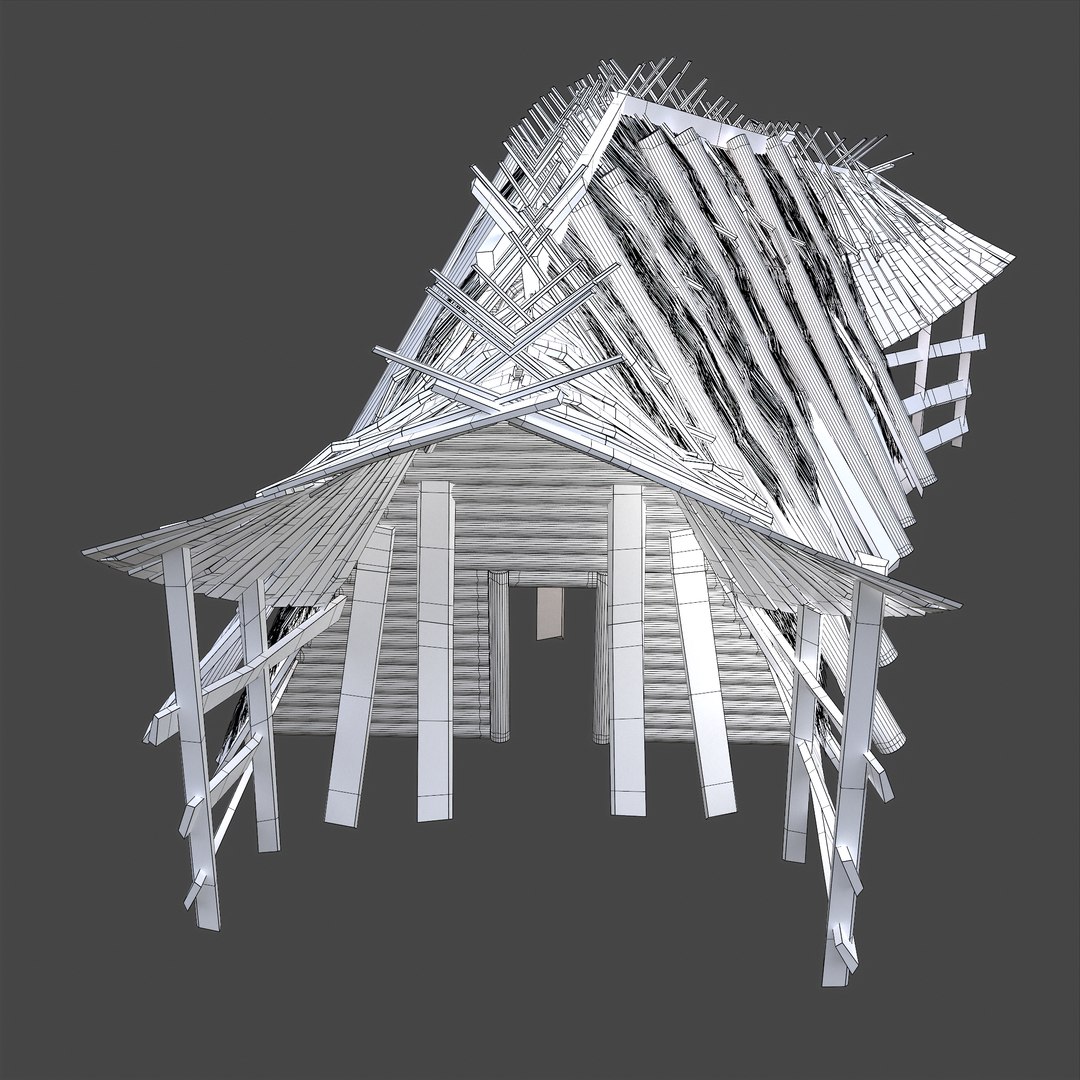 Modular Housing Hut H 3D Model - TurboSquid 1807201