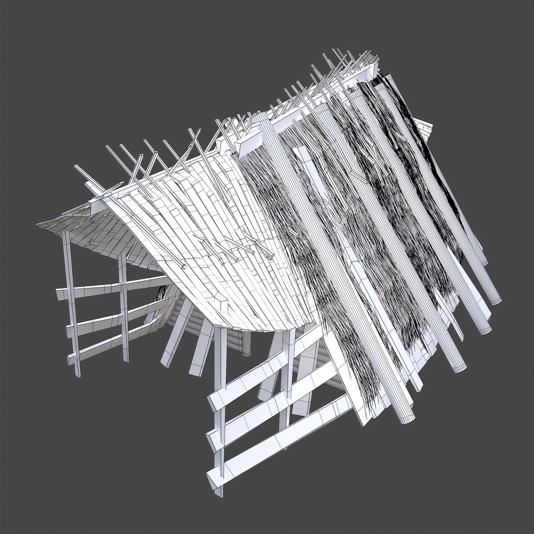 Modular Housing Hut H 3D Model - TurboSquid 1807201