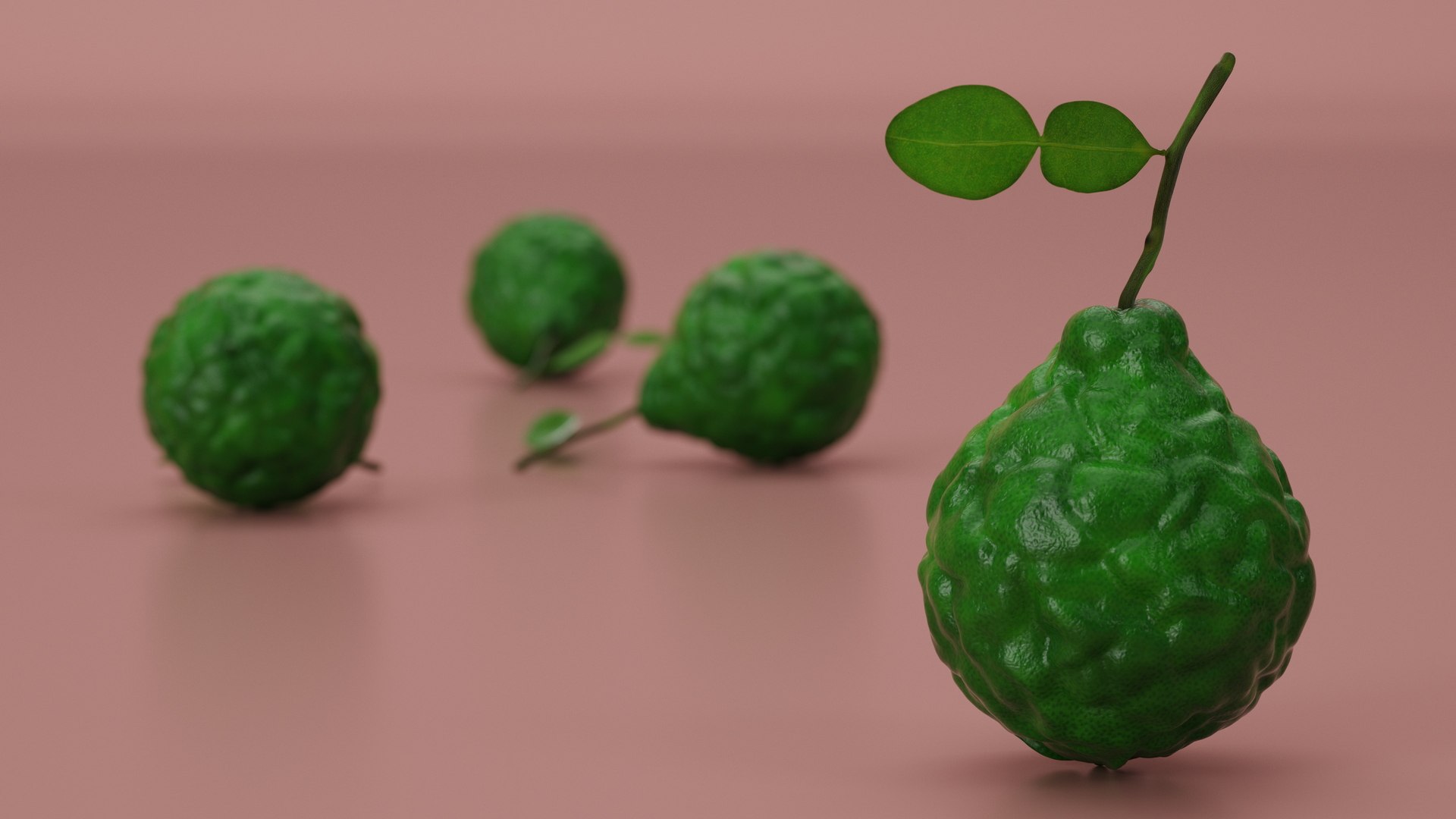 3D Citrus Fruits Collection 5 Model - TurboSquid 2369820