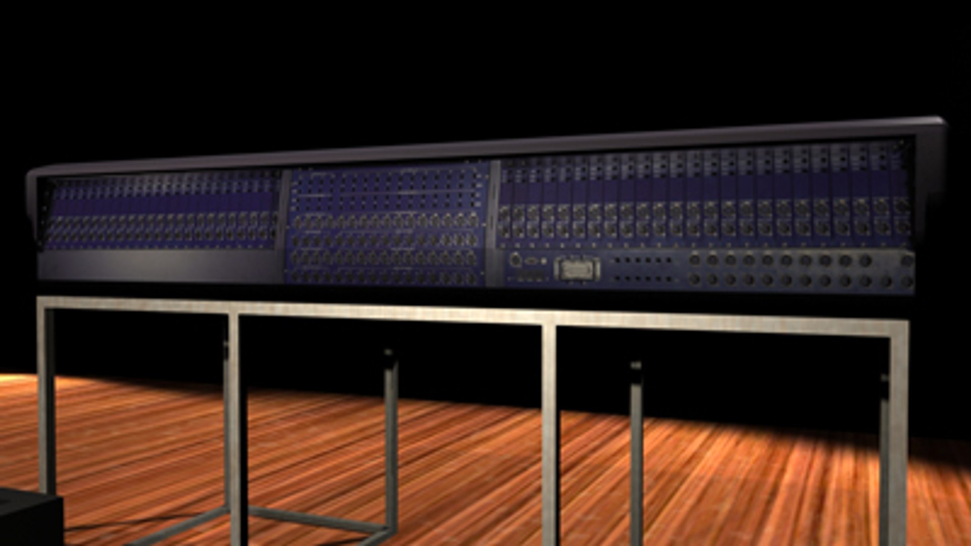 3d Midas Heritage 3000 Mixing Model