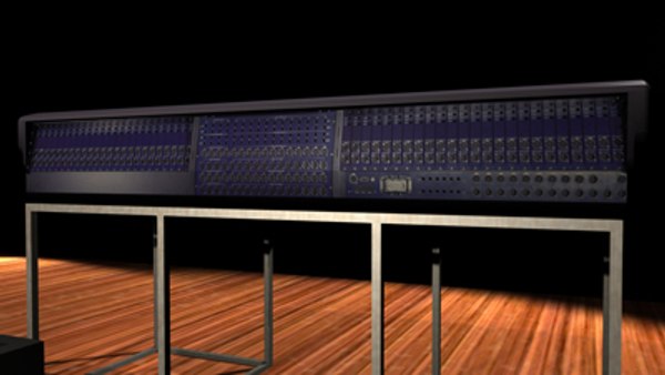 3d midas heritage 3000 mixing model