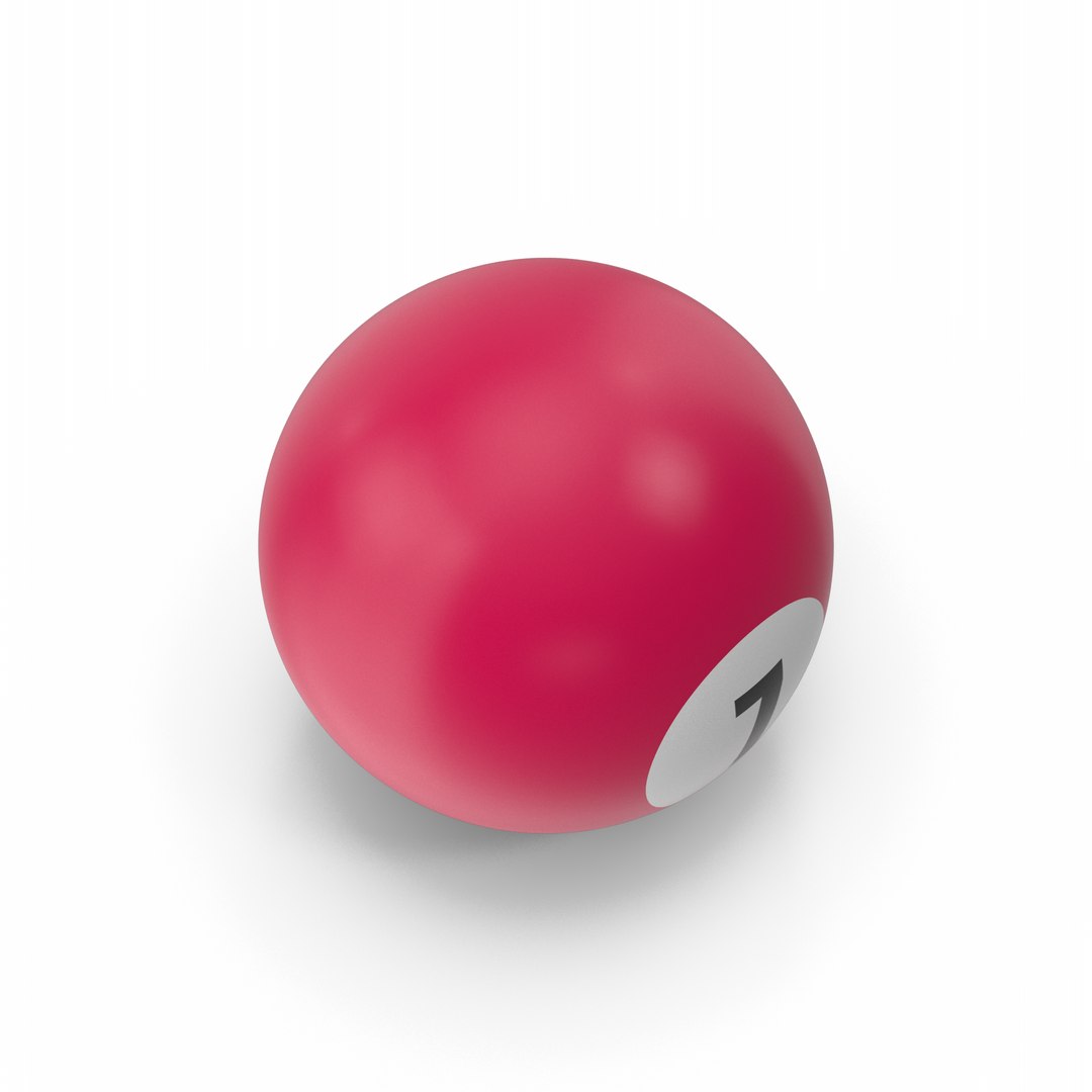 Pool Snooker Ball 7 3D Model - TurboSquid 2194885