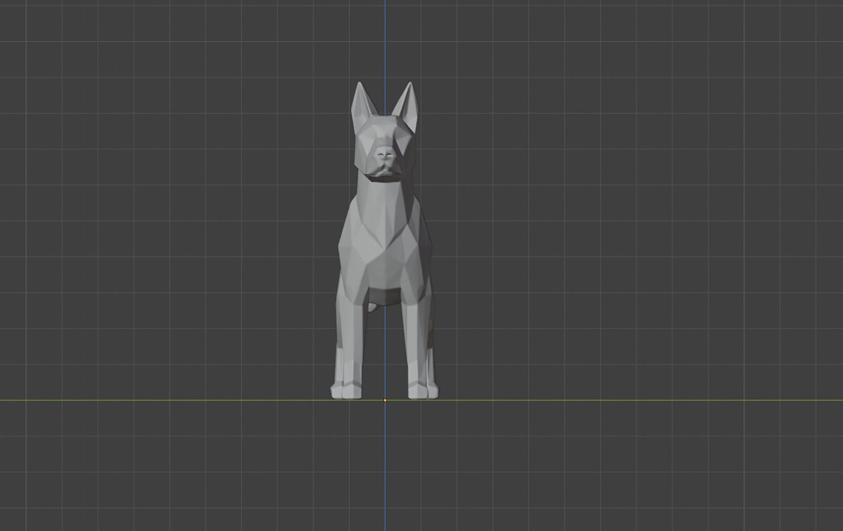 3D Dog Sculpture Print Alert Position - TurboSquid 2427642