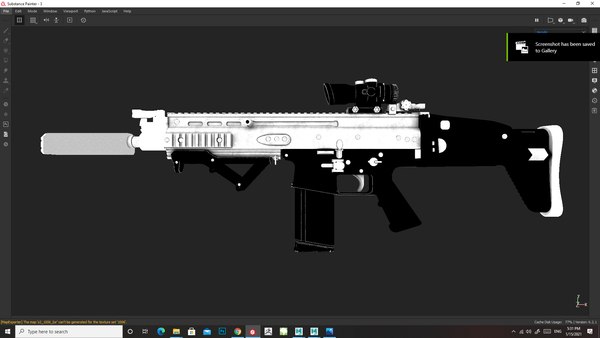 Scar 3D model - TurboSquid 1678769