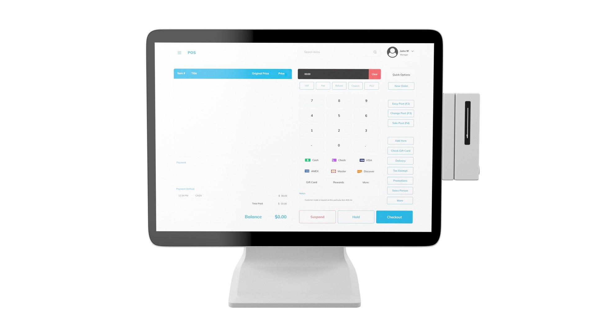 3D POS Terminal - TurboSquid 2177889